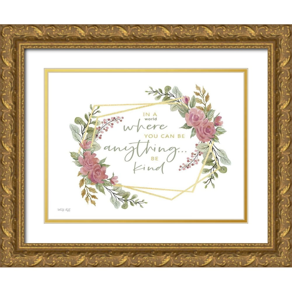 Jacobs, Cindy 24x19 Gold Ornate Wood Framed with Double Matting Museum ...