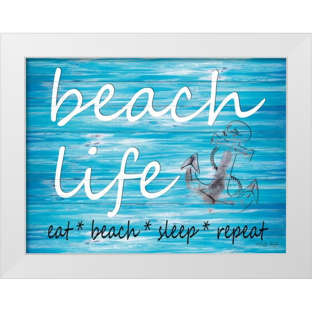 Jacobs, Cindy 24x19 White Modern Wood Framed Museum Art Print Titled ...