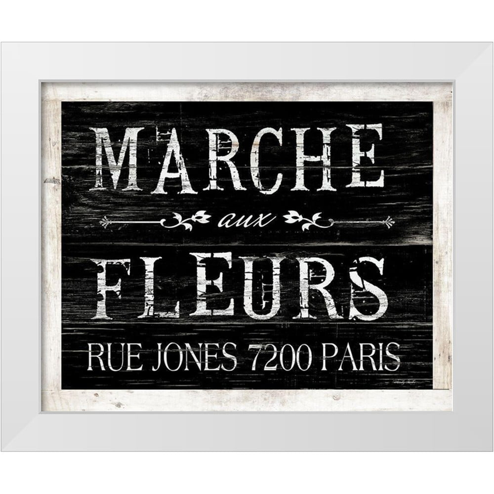 Jacobs, Cindy 24x20 White Modern Wood Framed Museum Art Print Titled ...