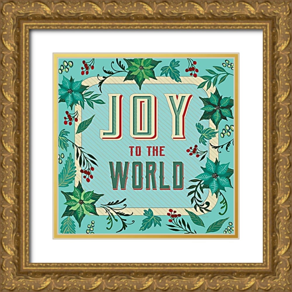 Jacobs, Cindy 26x26 Gold Ornate Wood Framed with Double Matting Museum ...
