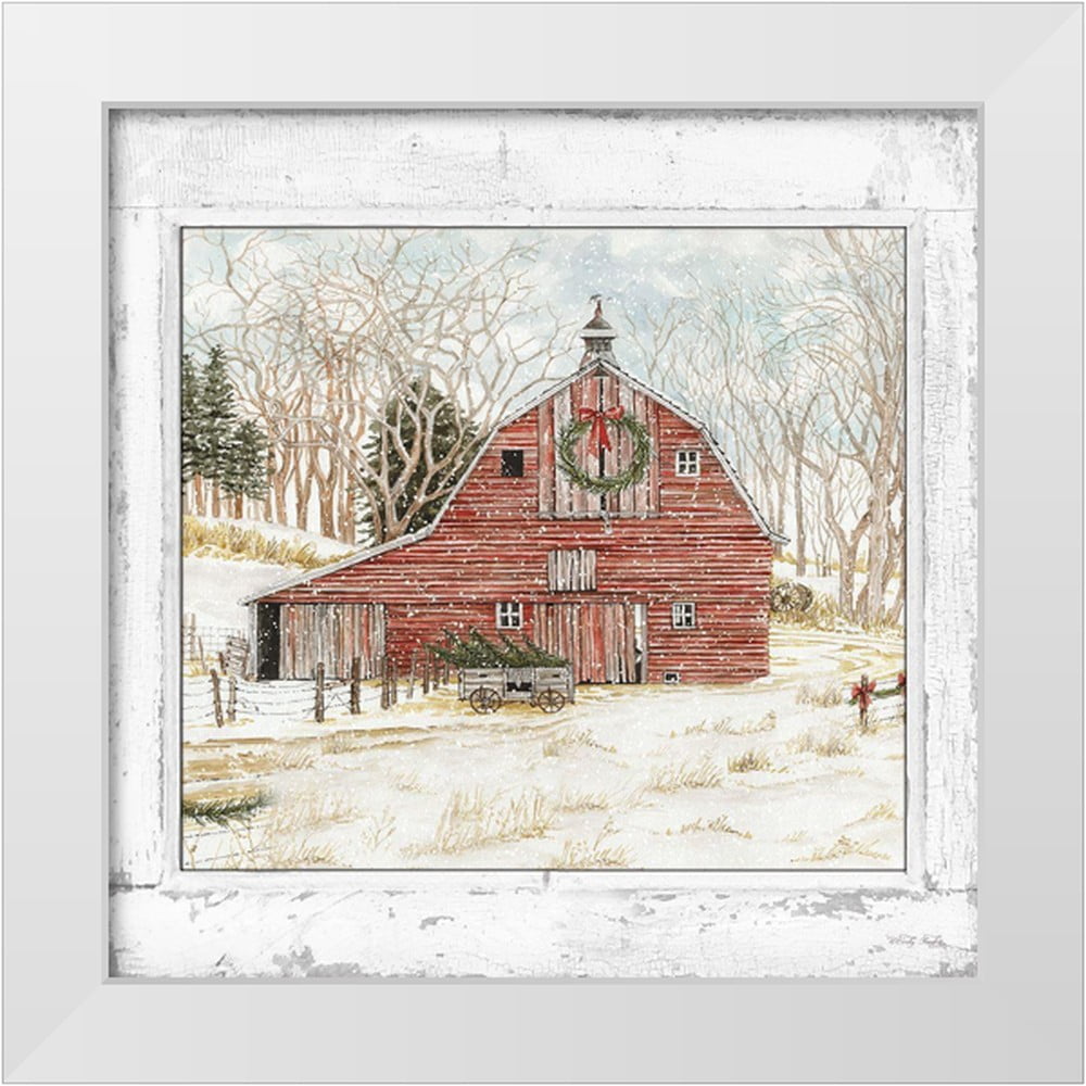 Jacobs, Cindy 26x26 White Modern Wood Framed Museum Art Print Titled ...