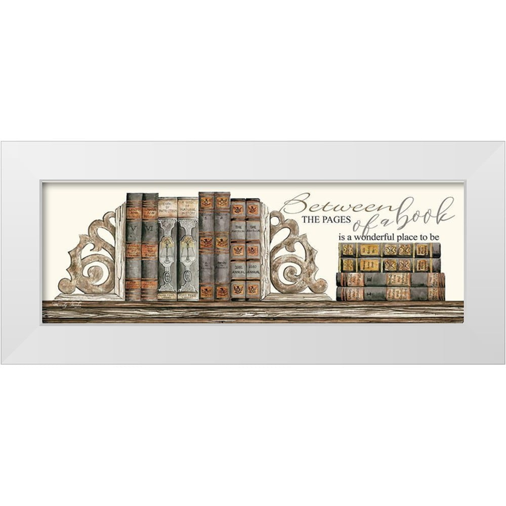 Jacobs, Cindy 32x13 White Modern Wood Framed Museum Art Print Titled ...