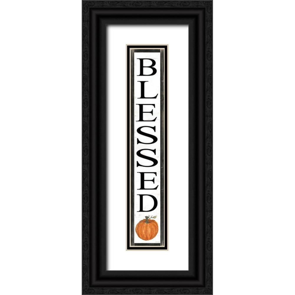 Jacobs, Cindy 6x14 Black Ornate Wood Framed with Double Matting Museum ...