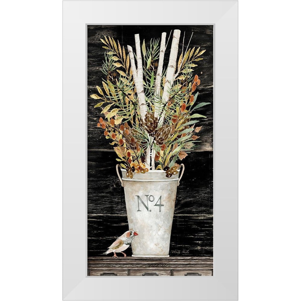 Jacobs, Cindy 9x14 White Modern Wood Framed Museum Art Print Titled ...