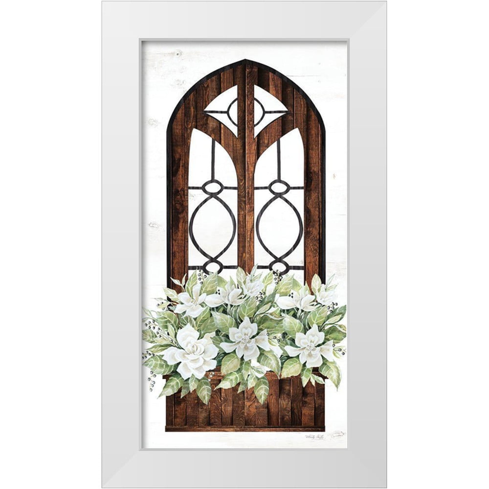 Jacobs, Cindy 9x14 White Modern Wood Framed Museum Art Print Titled ...