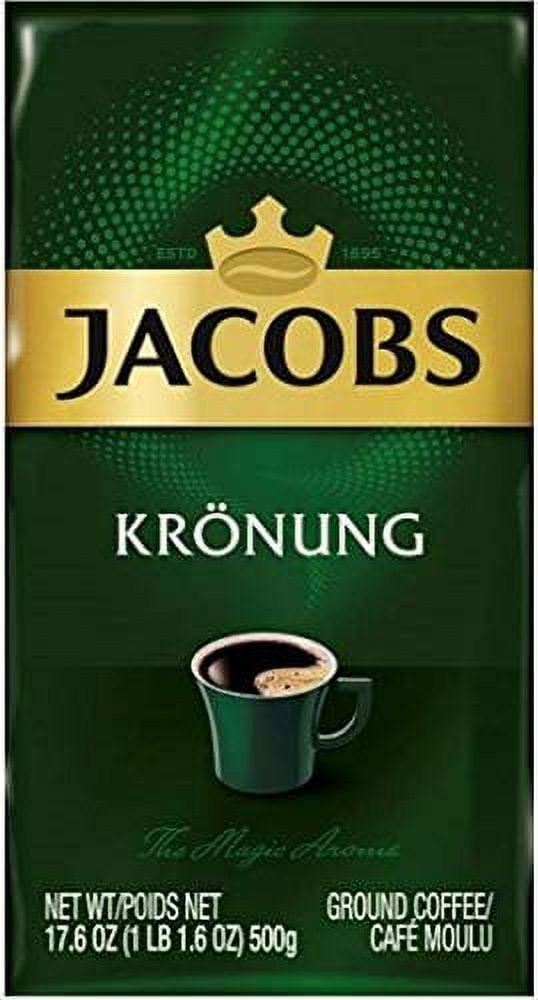 Jacobs Kronung Ground Coffee 500 Gram / 17.6 Ounce (Pack of 1 ...