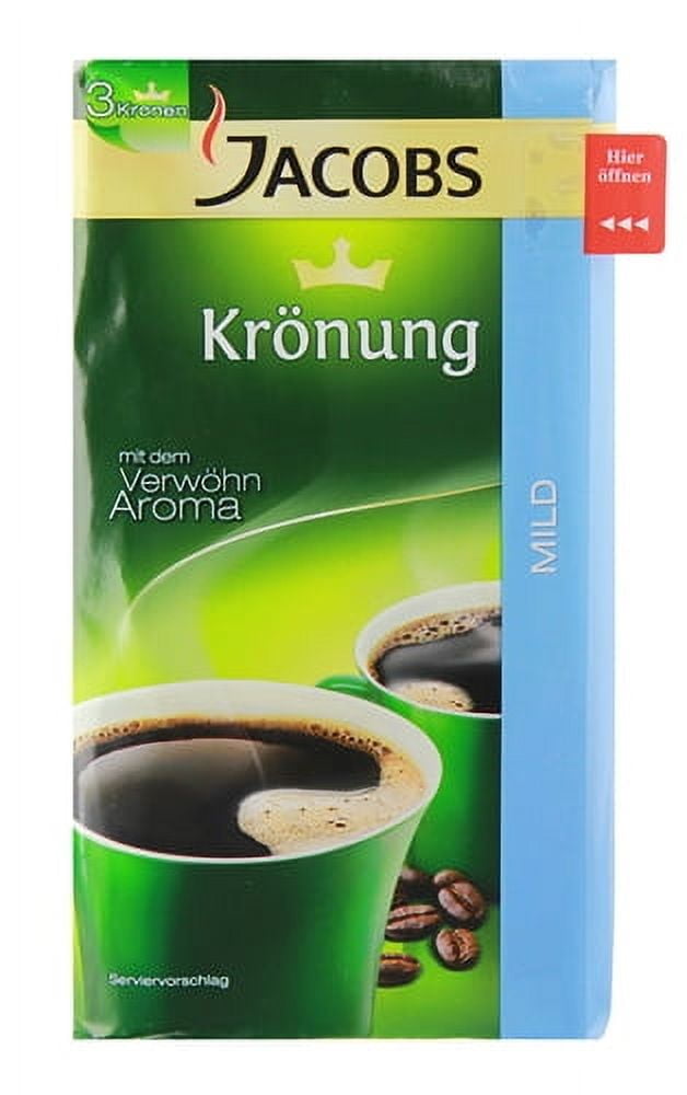 Jacobs Kronung Mild Ground Coffee 17.6oz/500g - Walmart.com