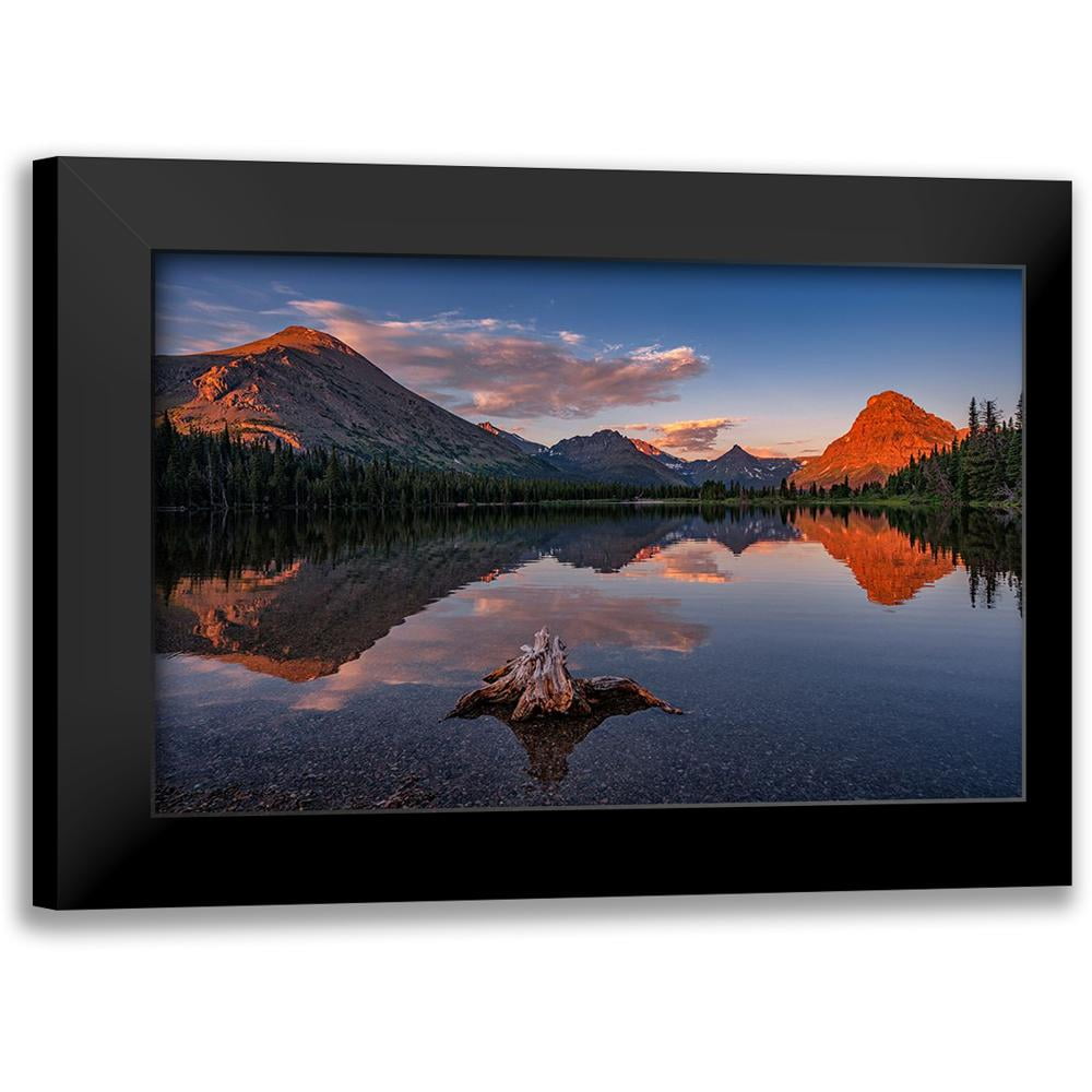 Jacobs, Lydia 24x17 Black Modern Framed Museum Art Print Titled - Delightful Dawn - Walmart.com