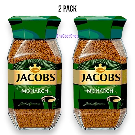 Jacobs *MONARCH* Instant Coffee 190 Gram / 6.7 Ounce -each Glass Jar ...