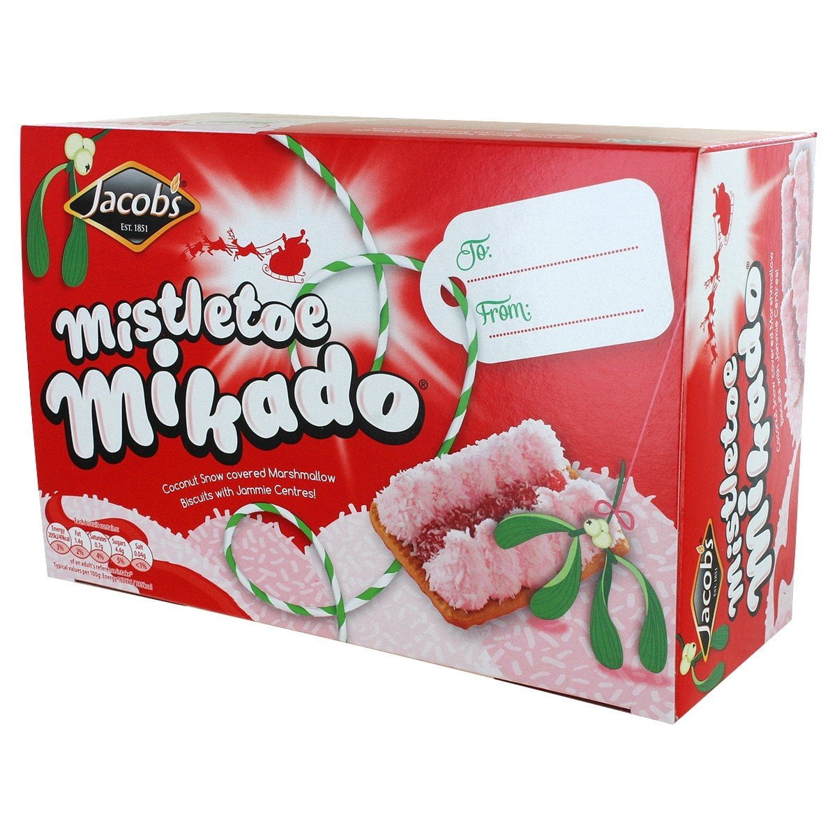 Jacobs Mistletoe Mikado - 400g - Walmart.com