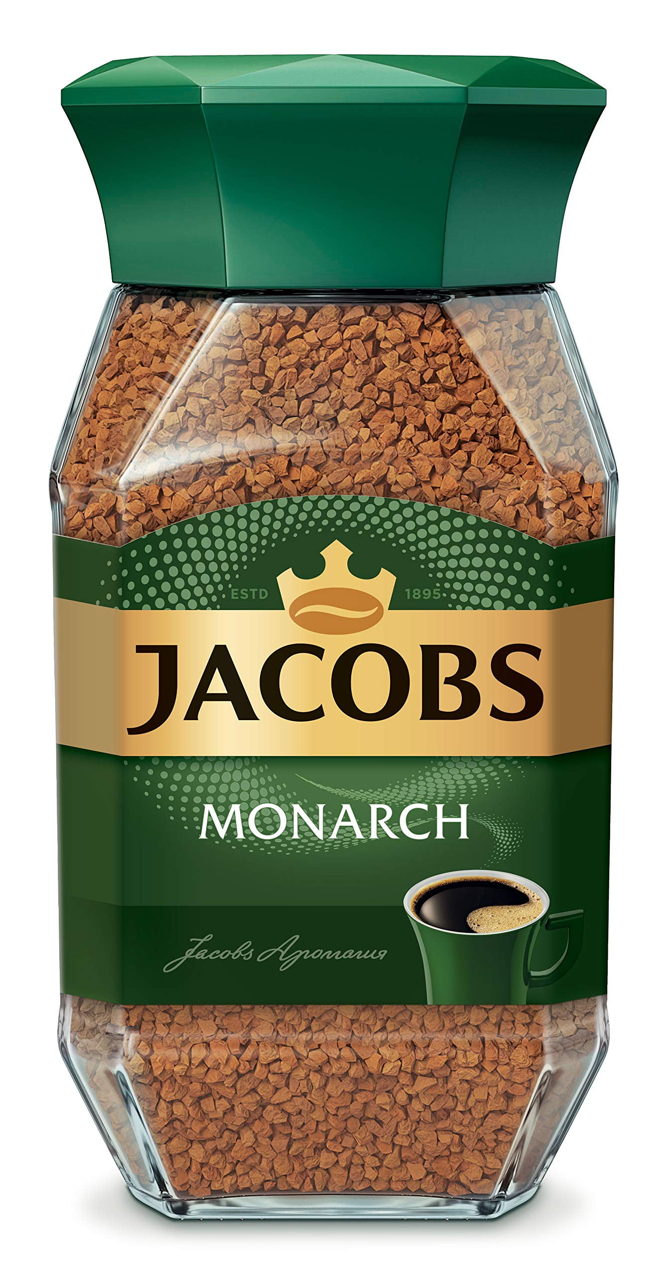 Jacobs Monarch Instant Coffee Bottle 190G - Walmart.com