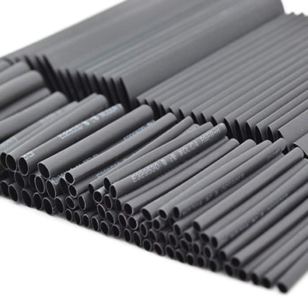 JacobsParts 127pcs Heat Shrink Polyolefin Tubing 2:1 Electrical Wire ...