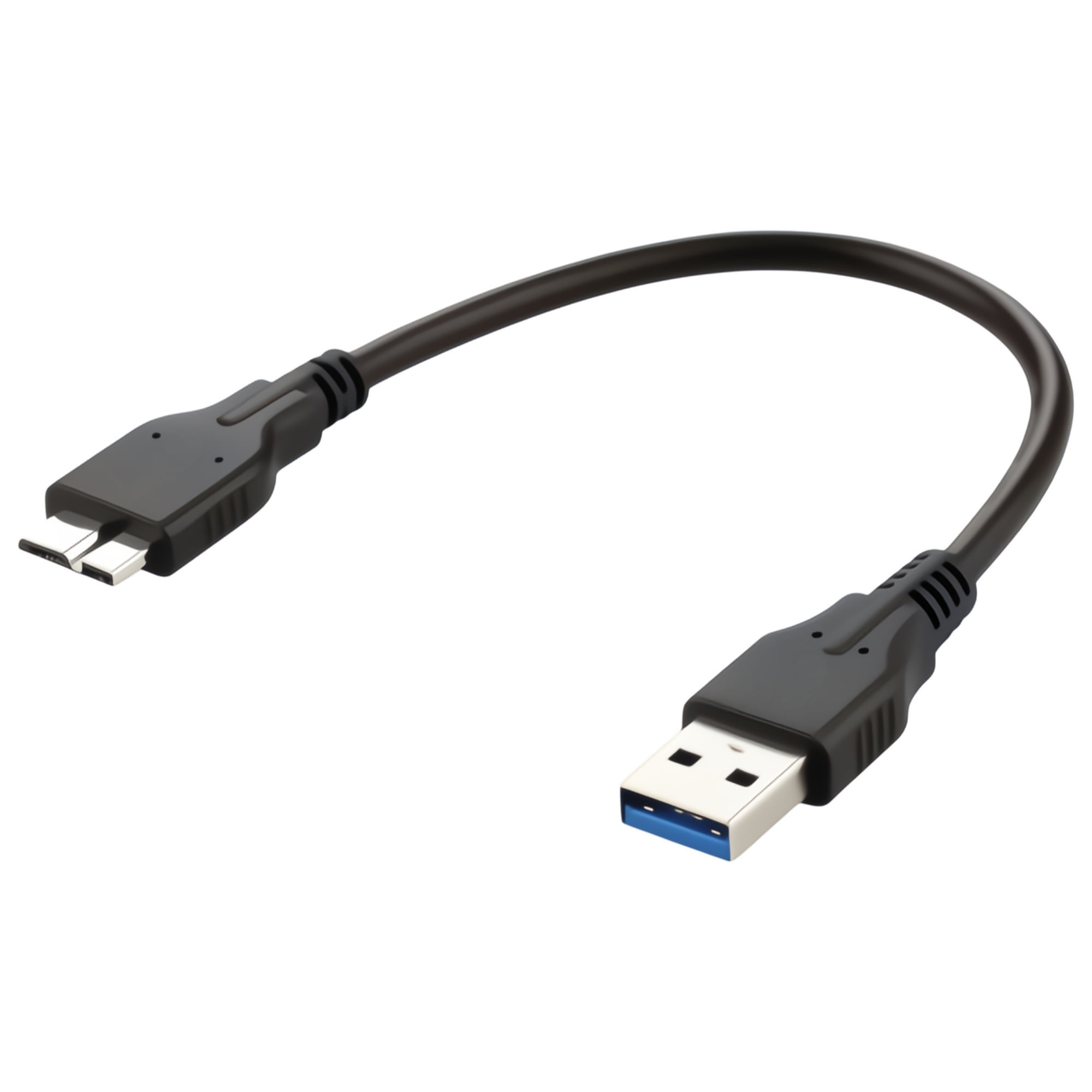 JacobsParts 2pcs 1.5 FT Micro USB 3.0 Cable, USB 3.0 A to Micro B Cord ...