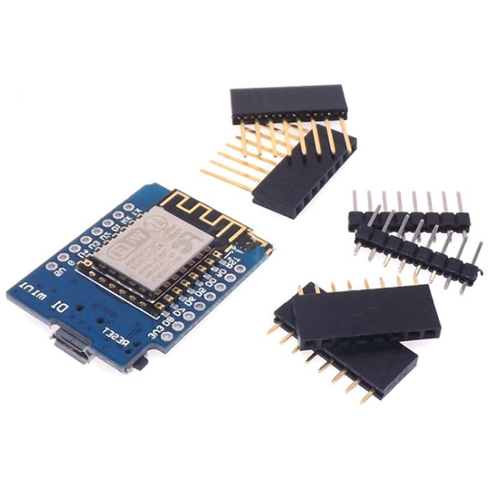 JacobsParts 3-Pack D1 Mini NodeMCU LUA MicroPython WiFi ESP8266 ESP-12 WeMos Microcontroller ...