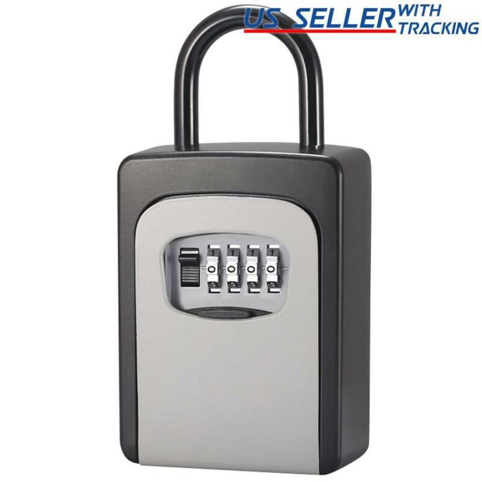 JacobsParts 4 Digit Combination Security Key Lock Box Waterproof Key ...