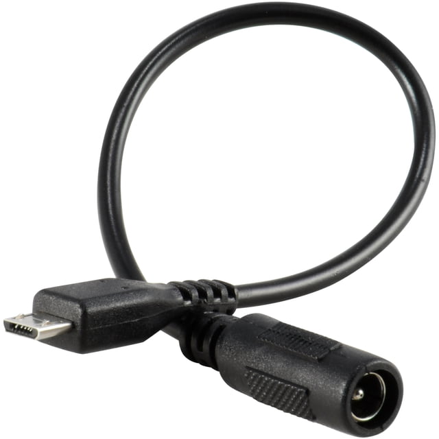 JacobsParts DC Barrel Jack to Micro-USB B Male Connector Adapter 5V ...