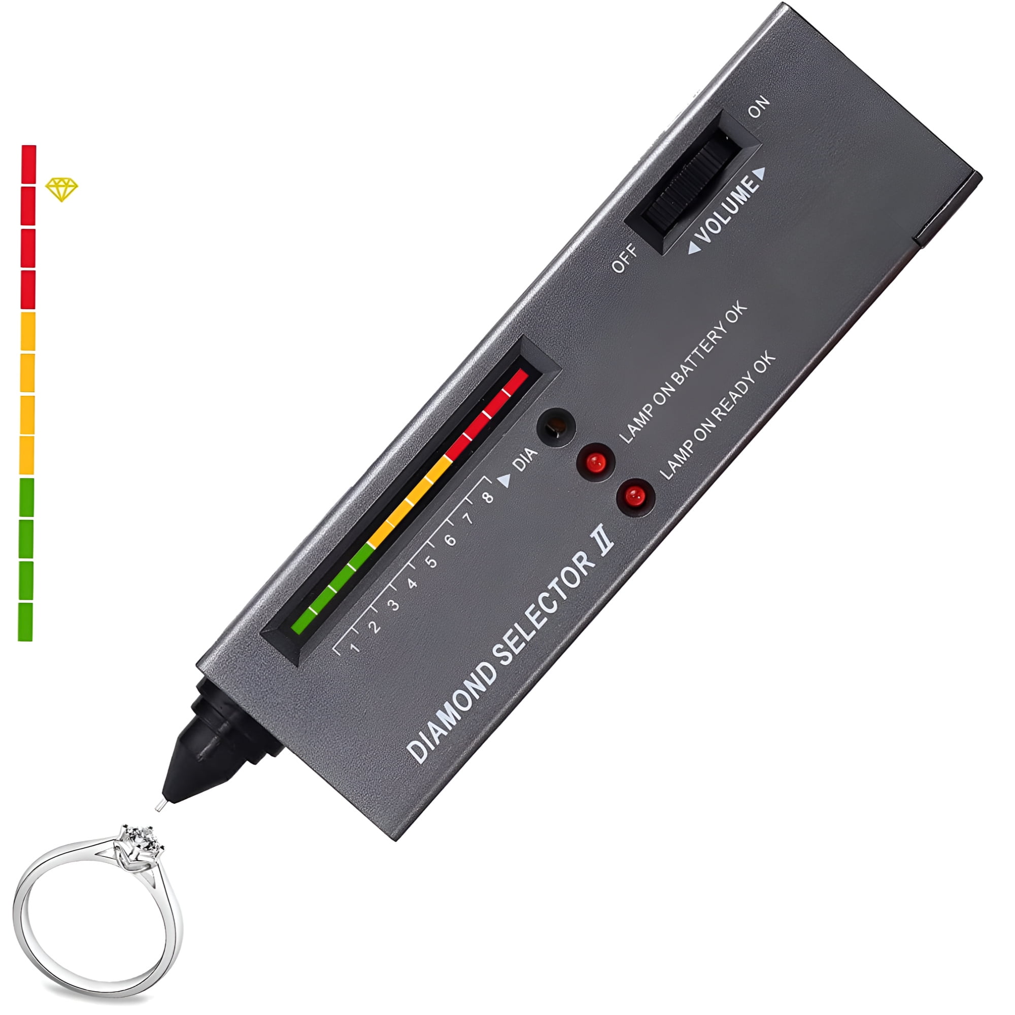 JacobsParts Diamond Tester Pen, High Accuracy Professional Jewelers ...