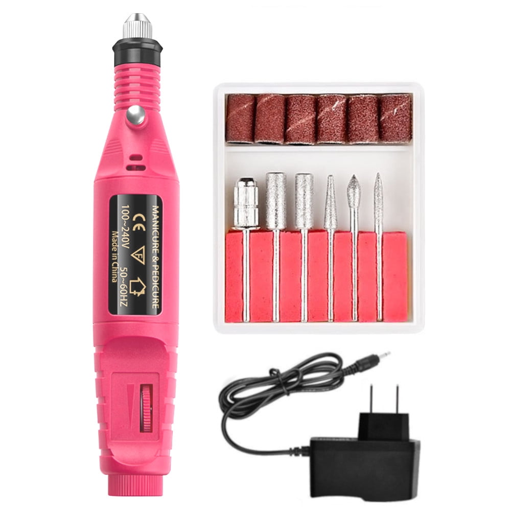 JacobsParts Electric Nail Drill File Acrylic Art File Manicure Pedicure ...