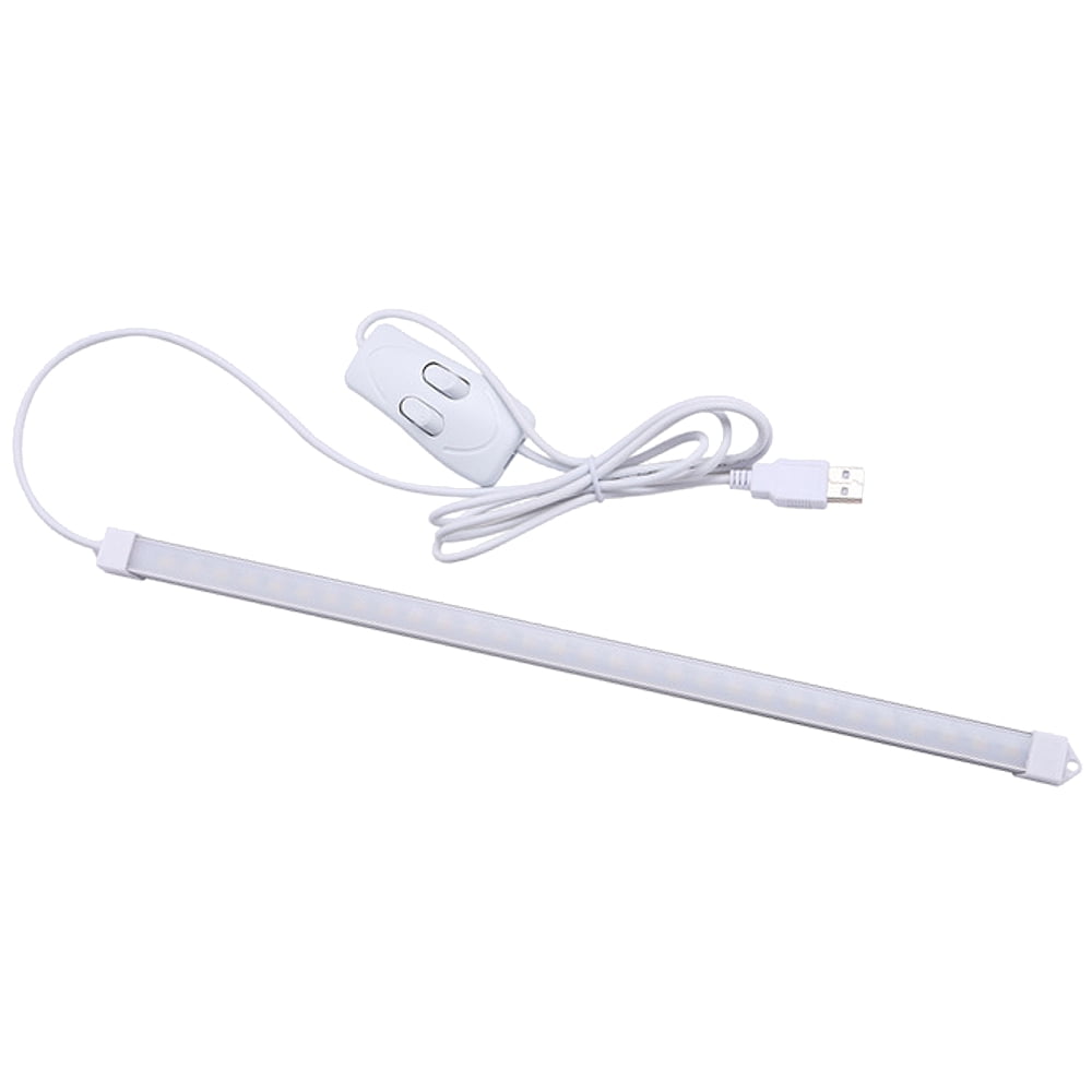 JacobsParts LED Light Bar USB Under Cabinet Desk Lamp Warm & Daylight ...