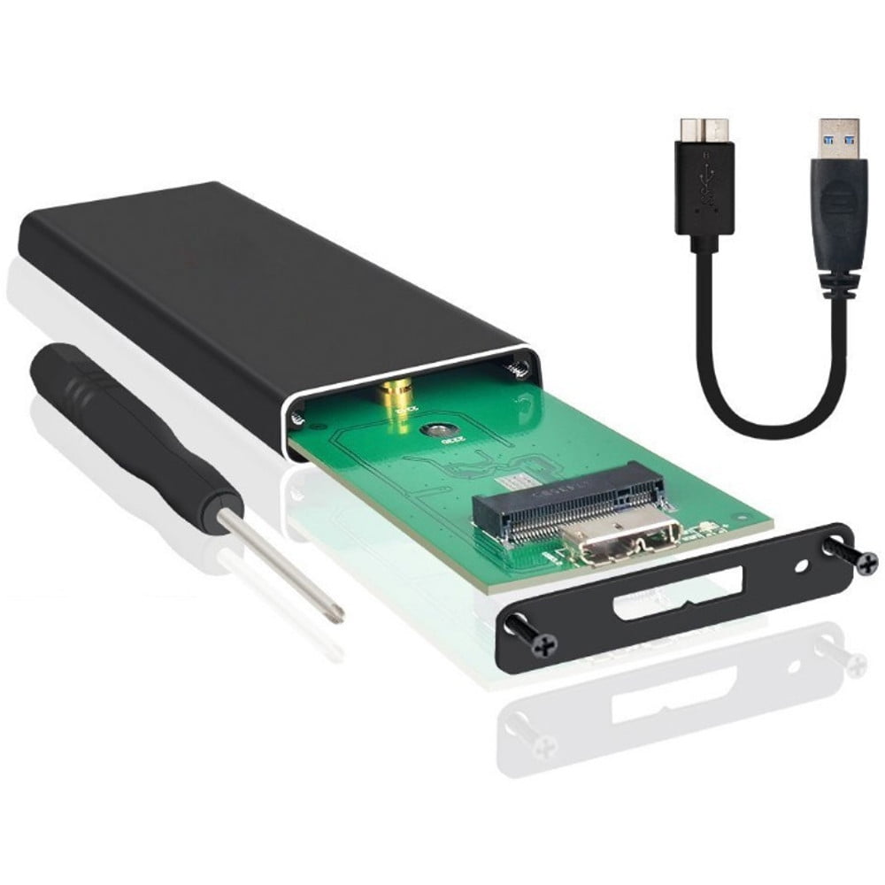 JacobsParts M.2 NGFF SATA SSD to USB 3.0 Portable External Drive ...
