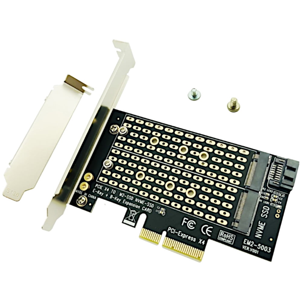JacobsParts M.2 to PCIe NVMe and SATA SSD Dual M Key and/or B Key ...