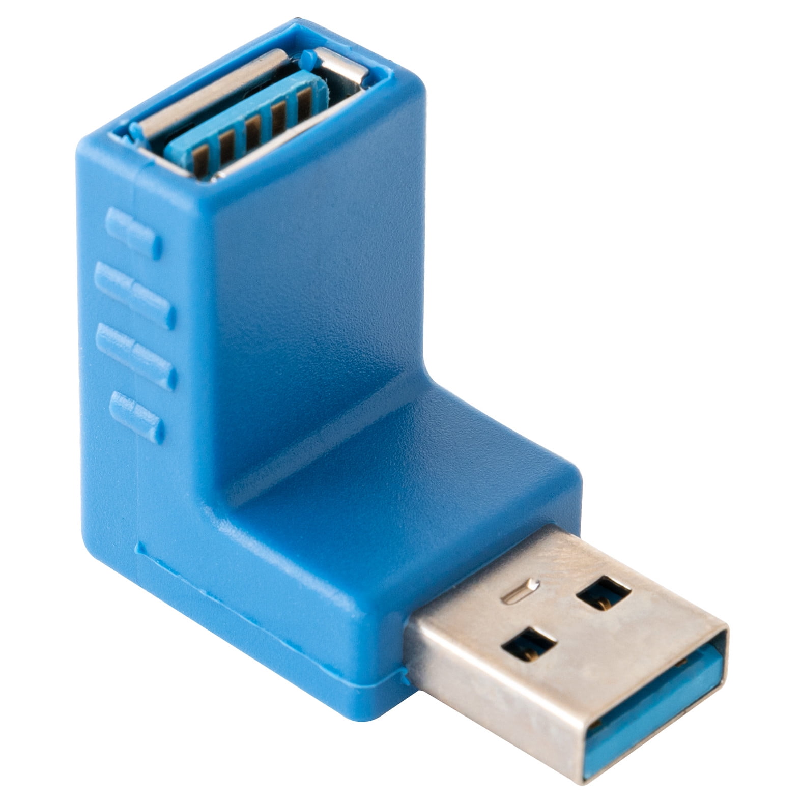 JacobsParts Right Angle USB 3.0 Male to Up Facing Female Horizontal ...