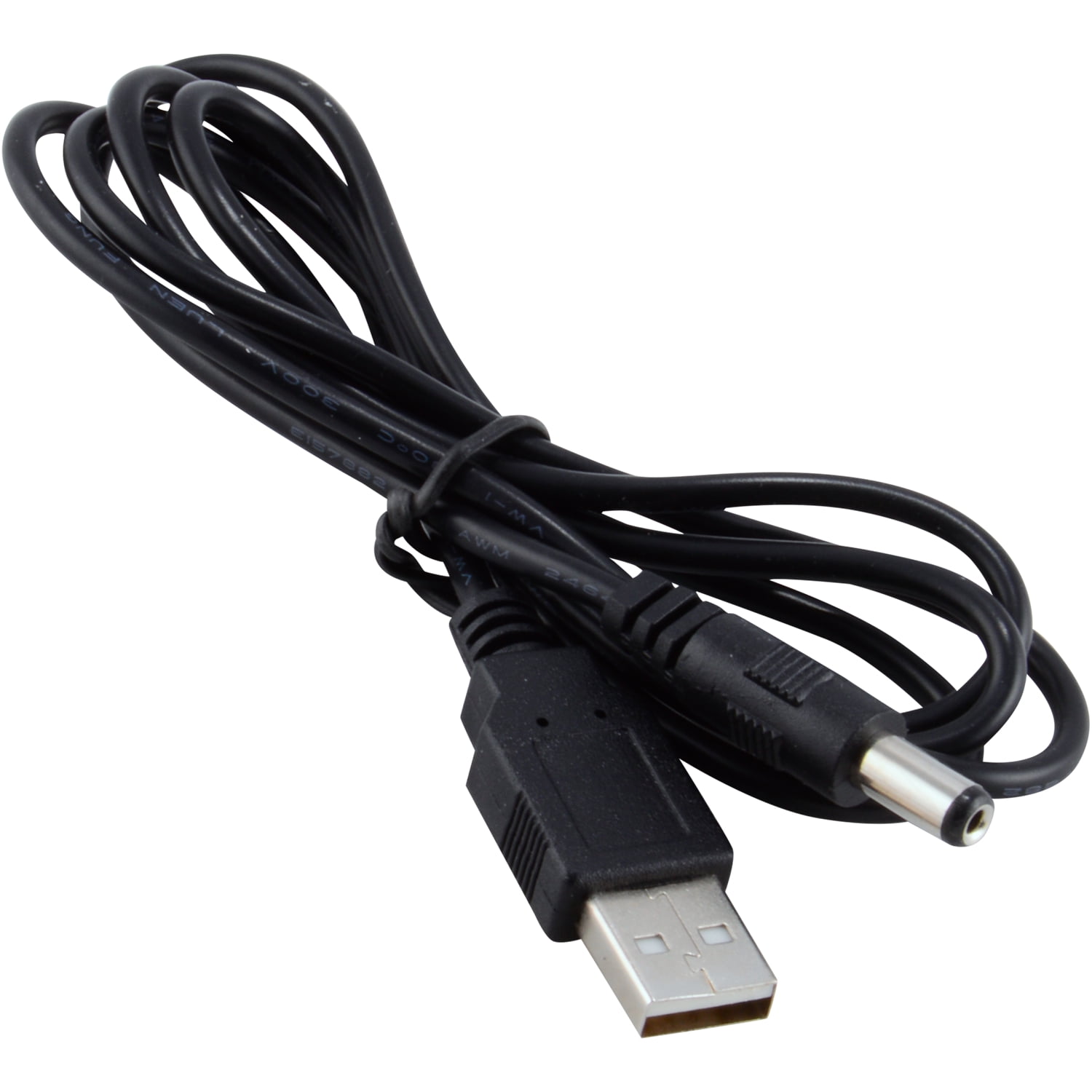 JacobsParts USB to 5.5mm x 2.1mm Barrel Connector 5V DC Power Cable ...