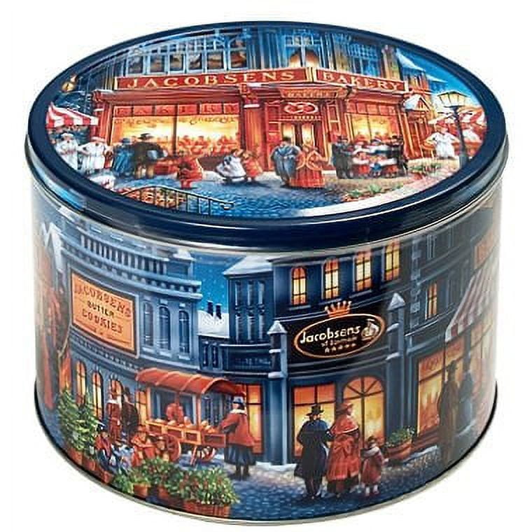 Jacobsen's Danish Butter Cookies Tin (4 lb.) (pack of 2) - Walmart.com