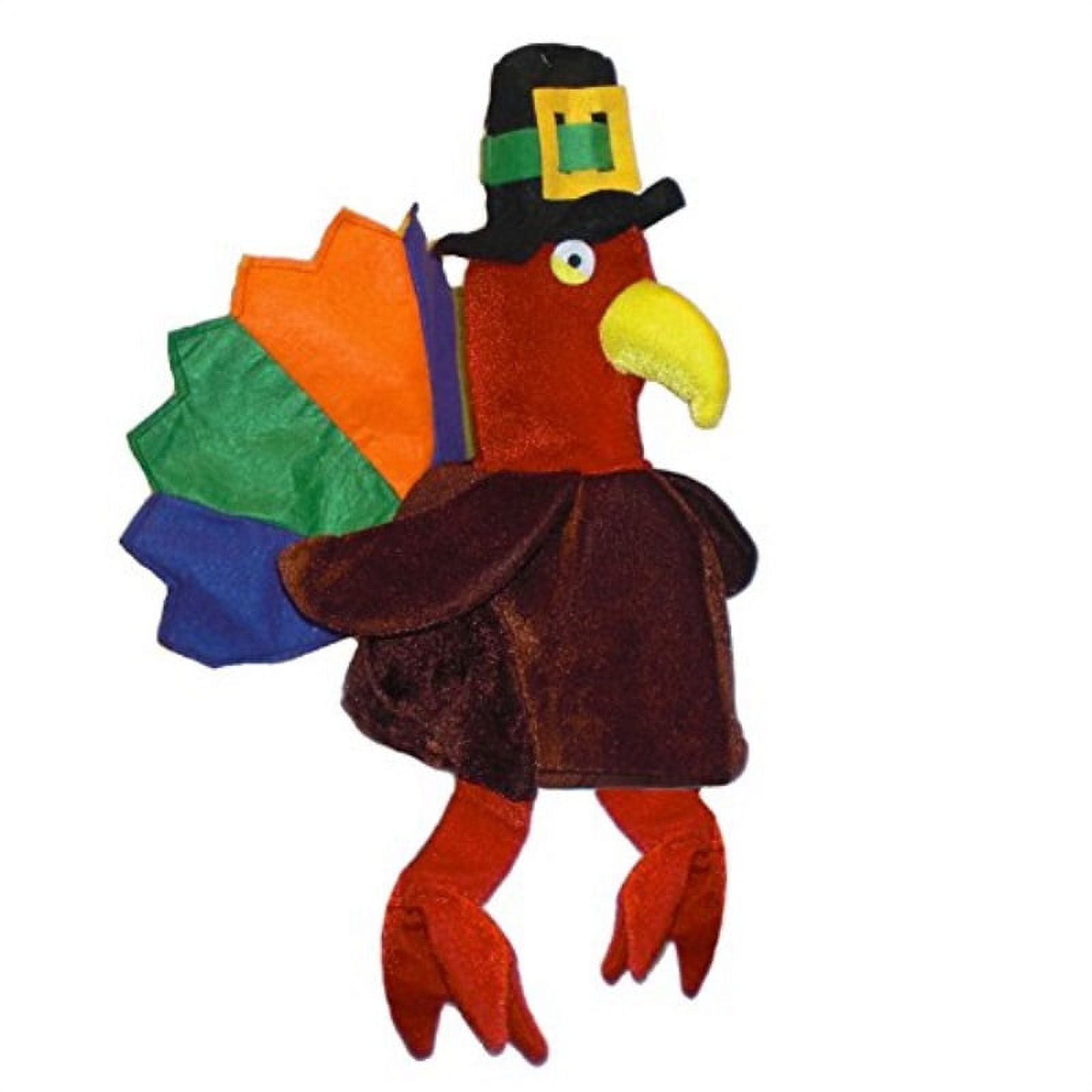 Jacobson Hat Company Adult Turkey Hat, Thanksgiving Costume Accessory ...