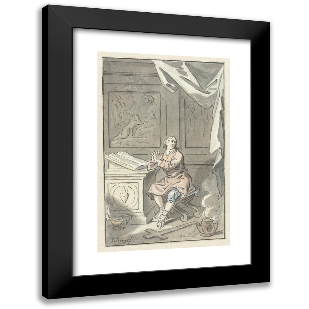 Jacobus Buys 11x14 Black Modern Framed Museum Art Print Titled ...