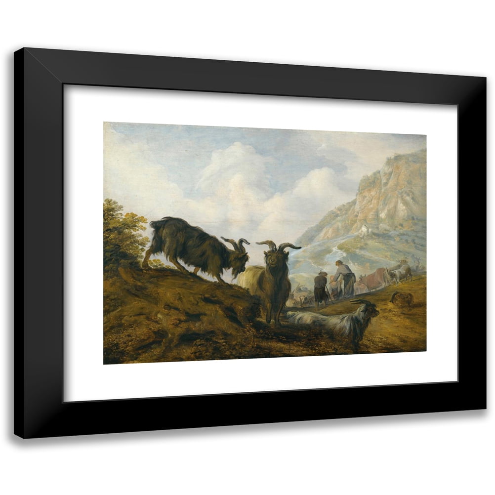 Jacobus Sibrandi Mancadan 14x11 Black Modern Framed Museum Art Print ...