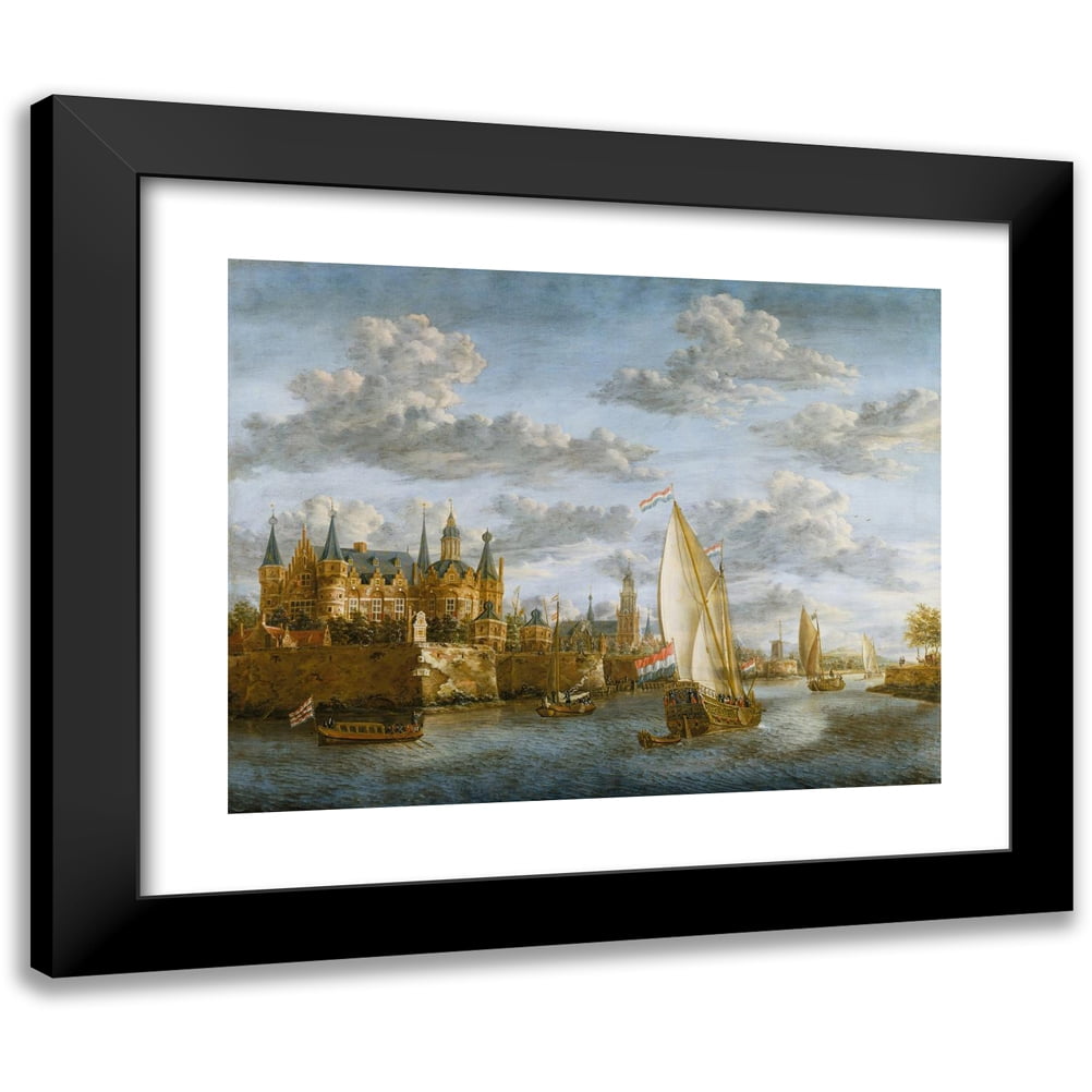 Jacobus Storck 14x12 Black Modern Framed Museum Art Print Titled ...
