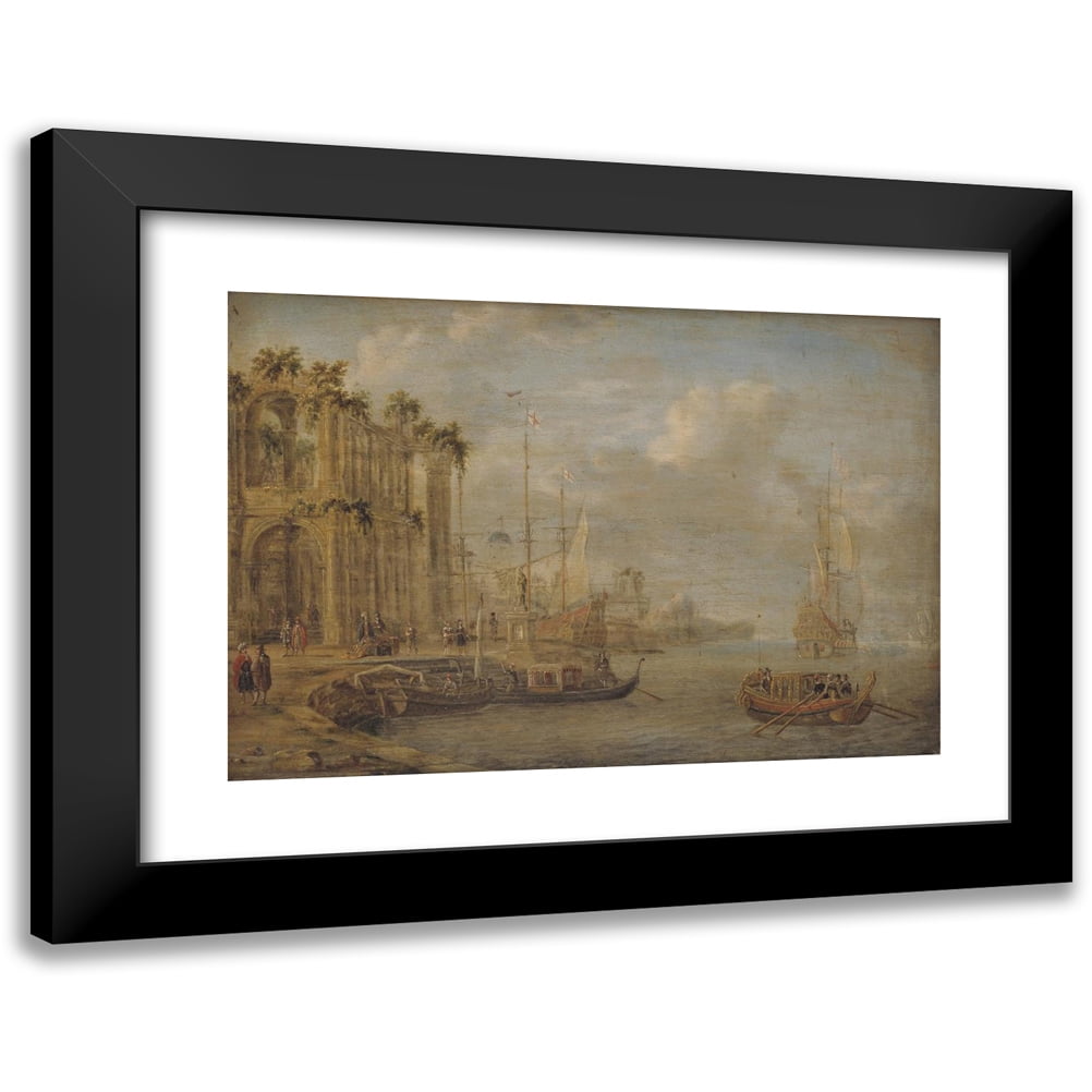 Jacobus Storck 18x14 Black Modern Framed Museum Art Print Titled ...