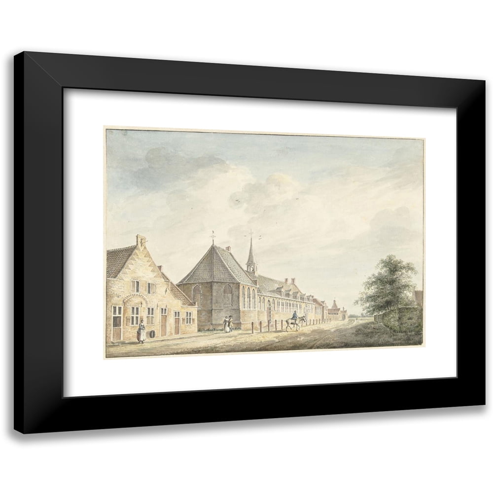 Jacobus Versteegen 24x18 Black Modern Framed Museum Art Print Titled ...