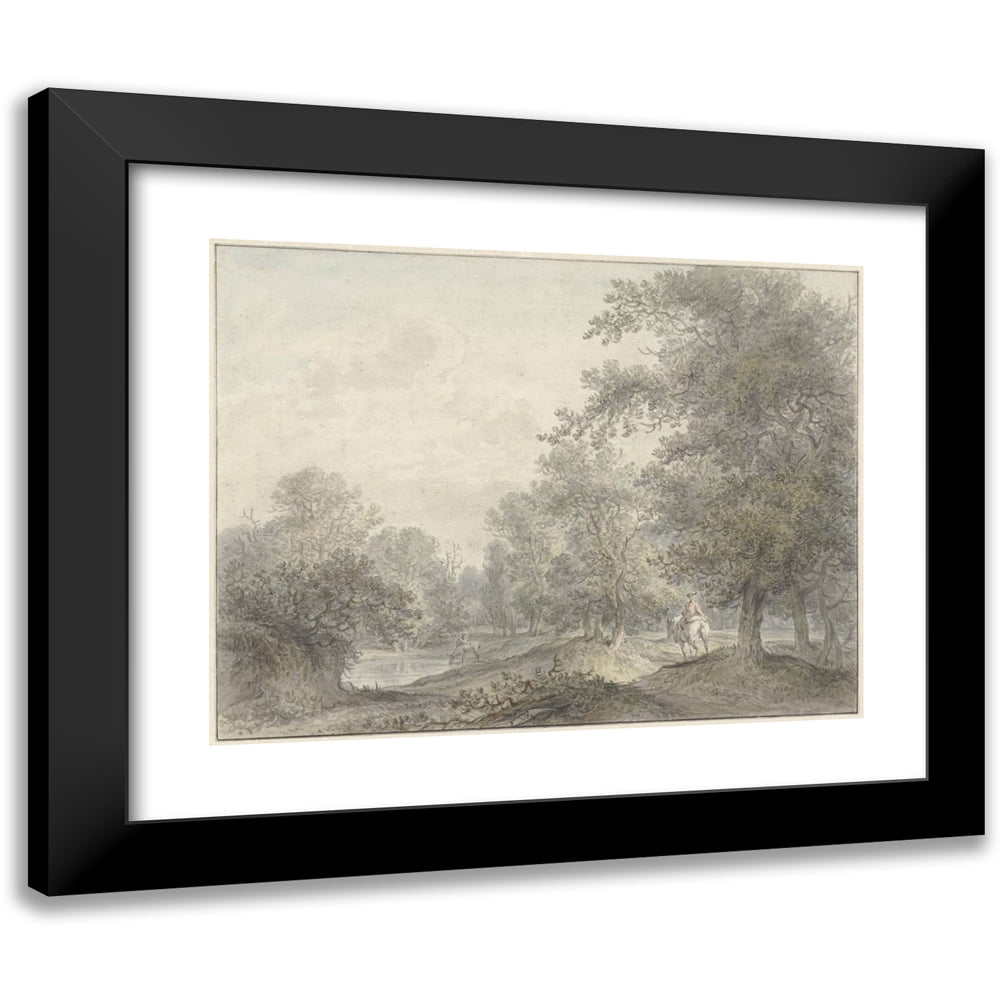 Jacobus Versteegen 24x19 Black Modern Framed Museum Art Print Titled ...