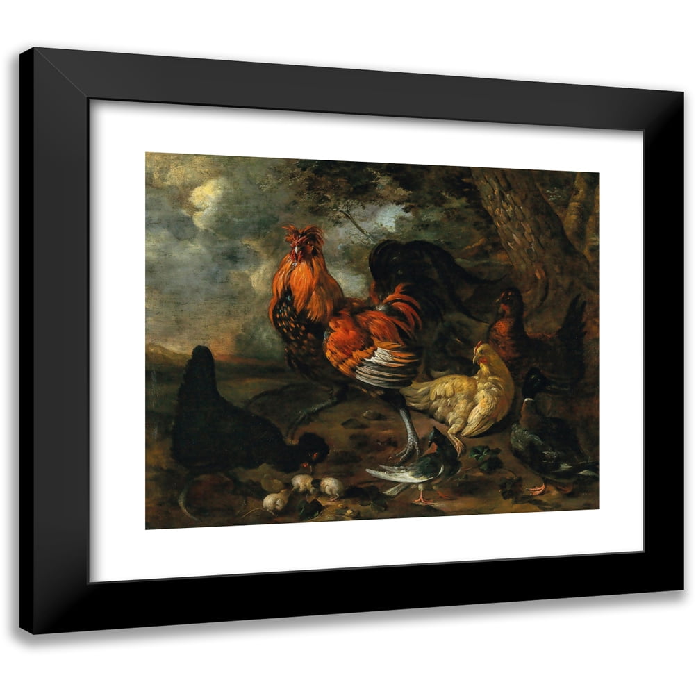 Jacobus Victors 14x12 Black Modern Framed Museum Art Print Titled - A ...