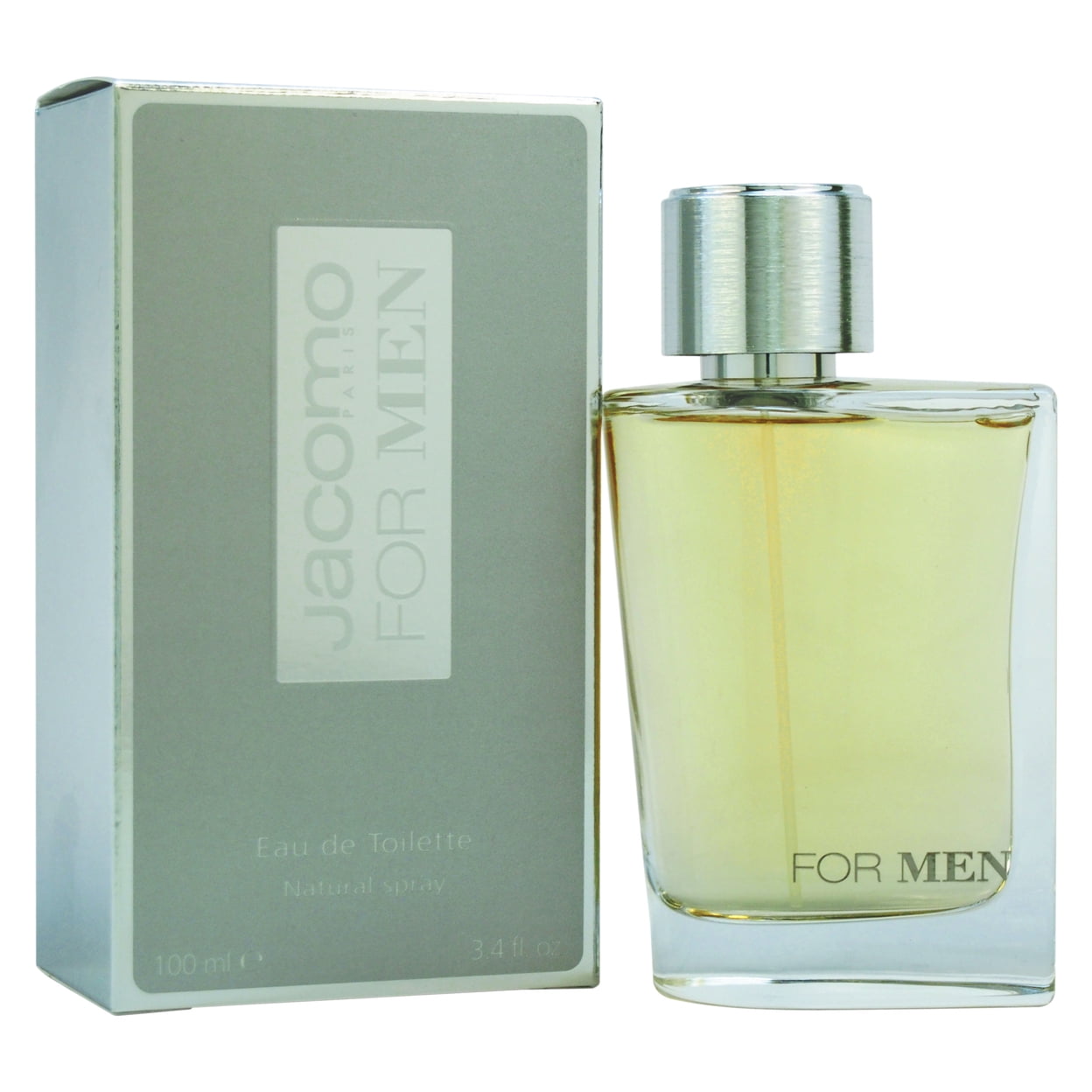 Jacomo Jacomo Silver Eau De Toilette Spray for Men 3.4 oz - Walmart.com