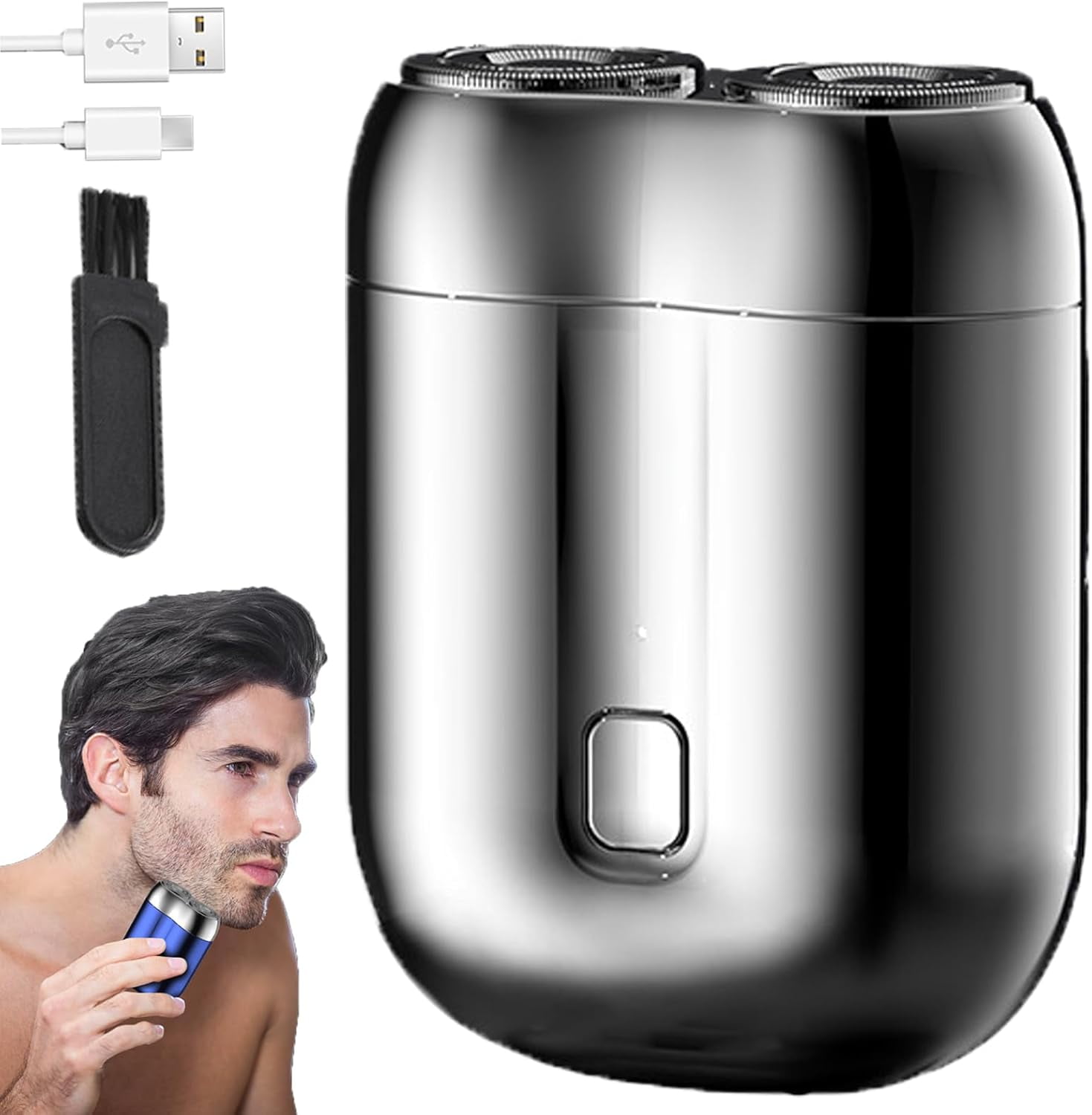 Jacooba Electric Razor, Double-Ring Magnetic Cutter, Elemenix Shaver ...