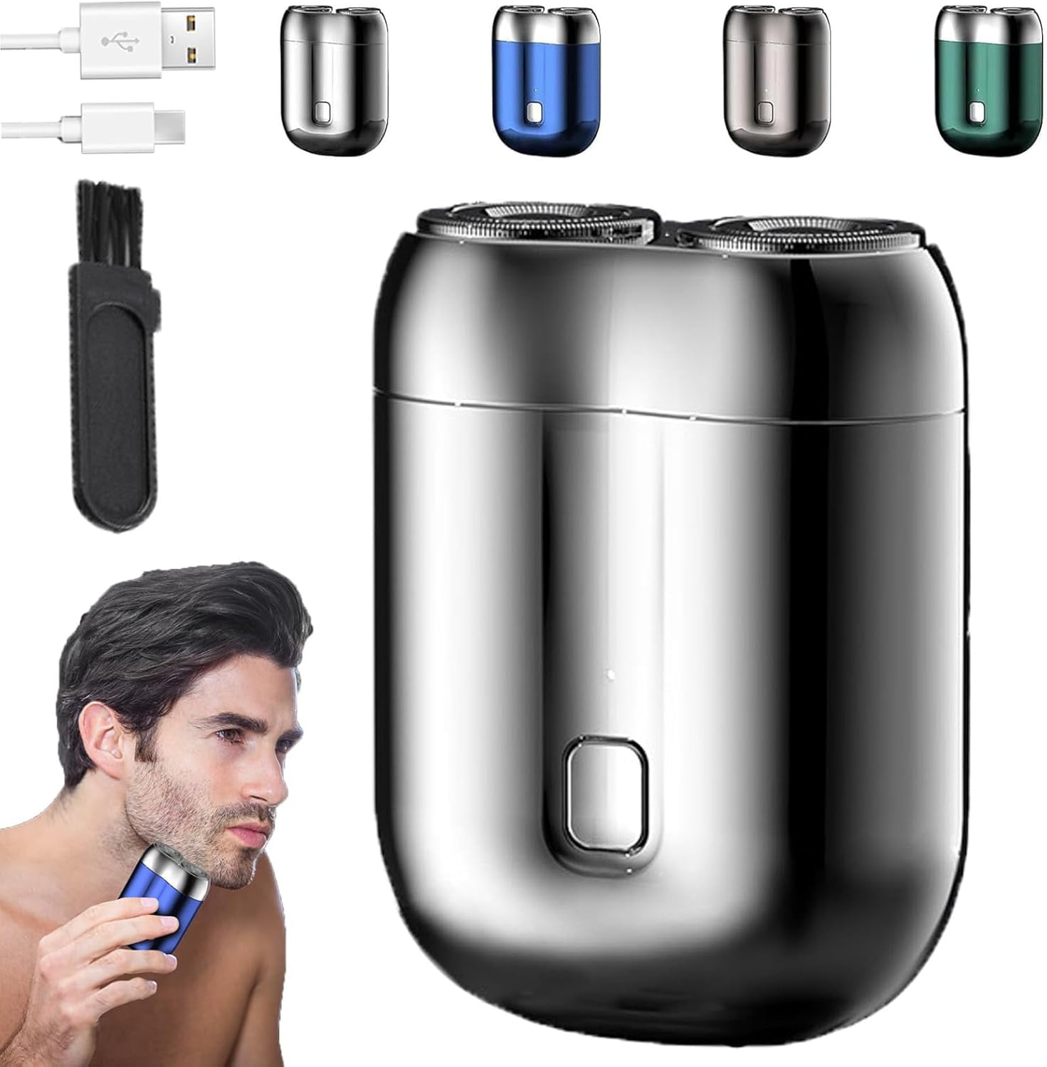 Jacooba Electric Razor, Jacooba Mini Shaver, Jacooba Mini Dual-Head ...