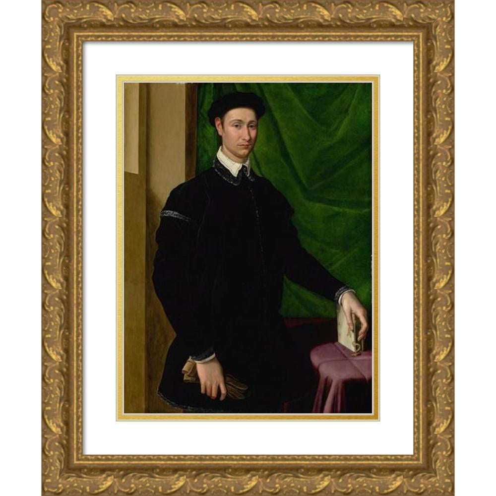 Jacopino del Conte 15x18 Gold Ornate Wood Frame and Double Matted ...