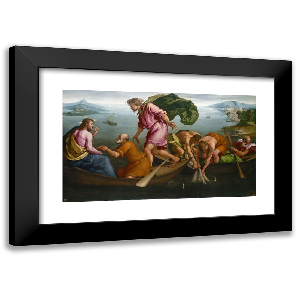 Jacopo Bassano 24x16 Black Modern Framed Museum Art Print Titled - The ...