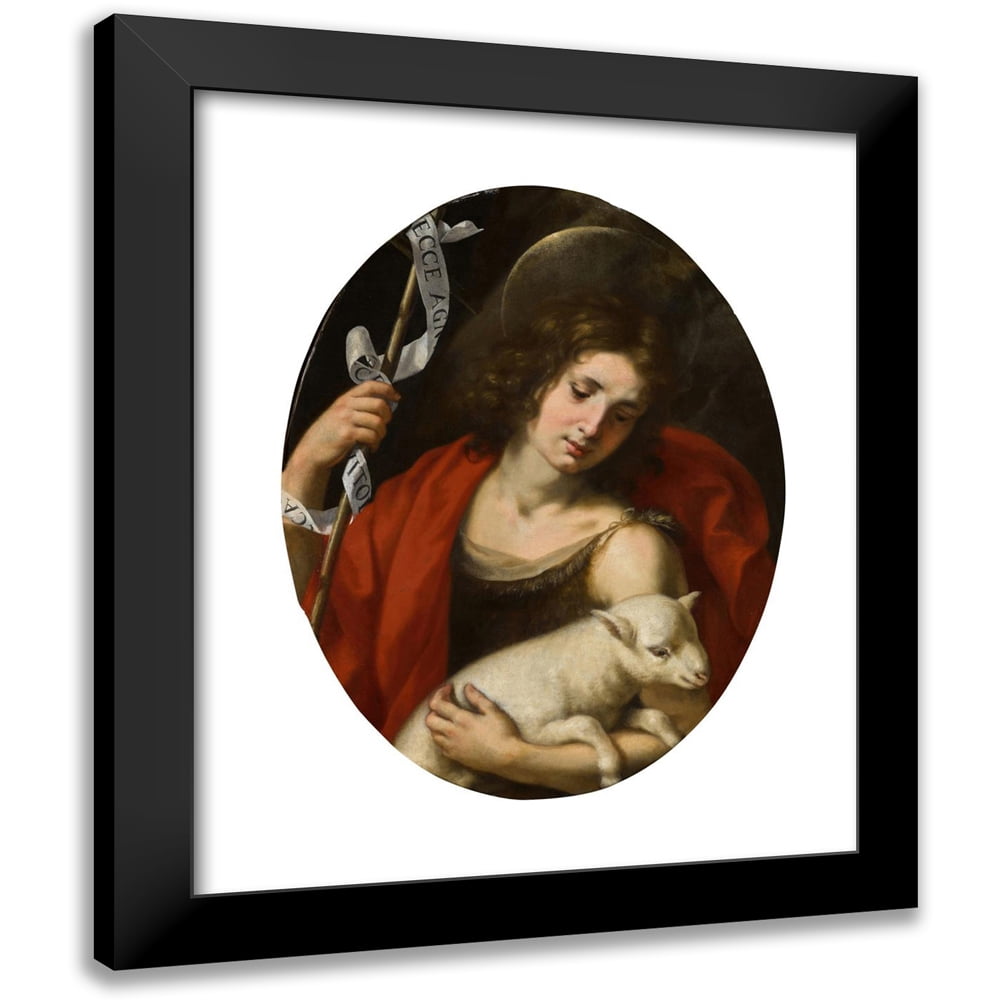Jacopo Vignali 20x24 Black Modern Framed Museum Art Print Titled ...