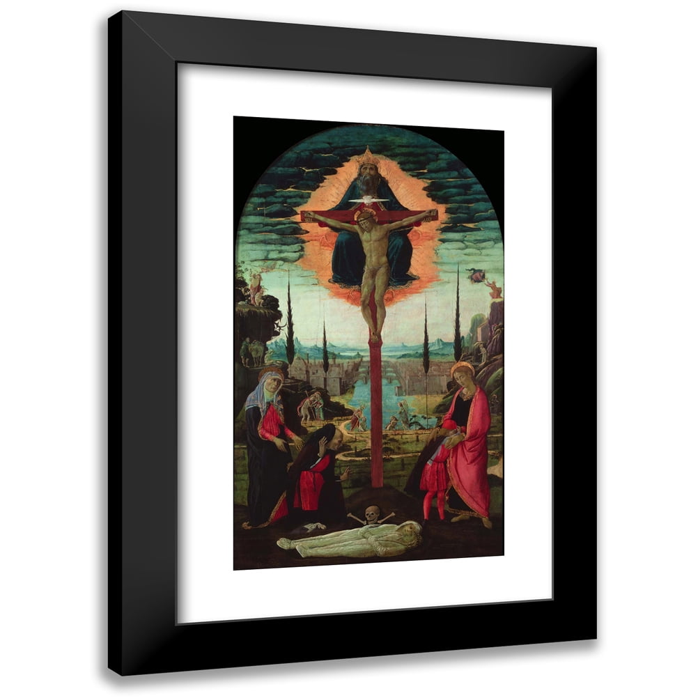 Jacopo del Sellaio 10x14 Black Modern Framed Museum Art Print Titled ...