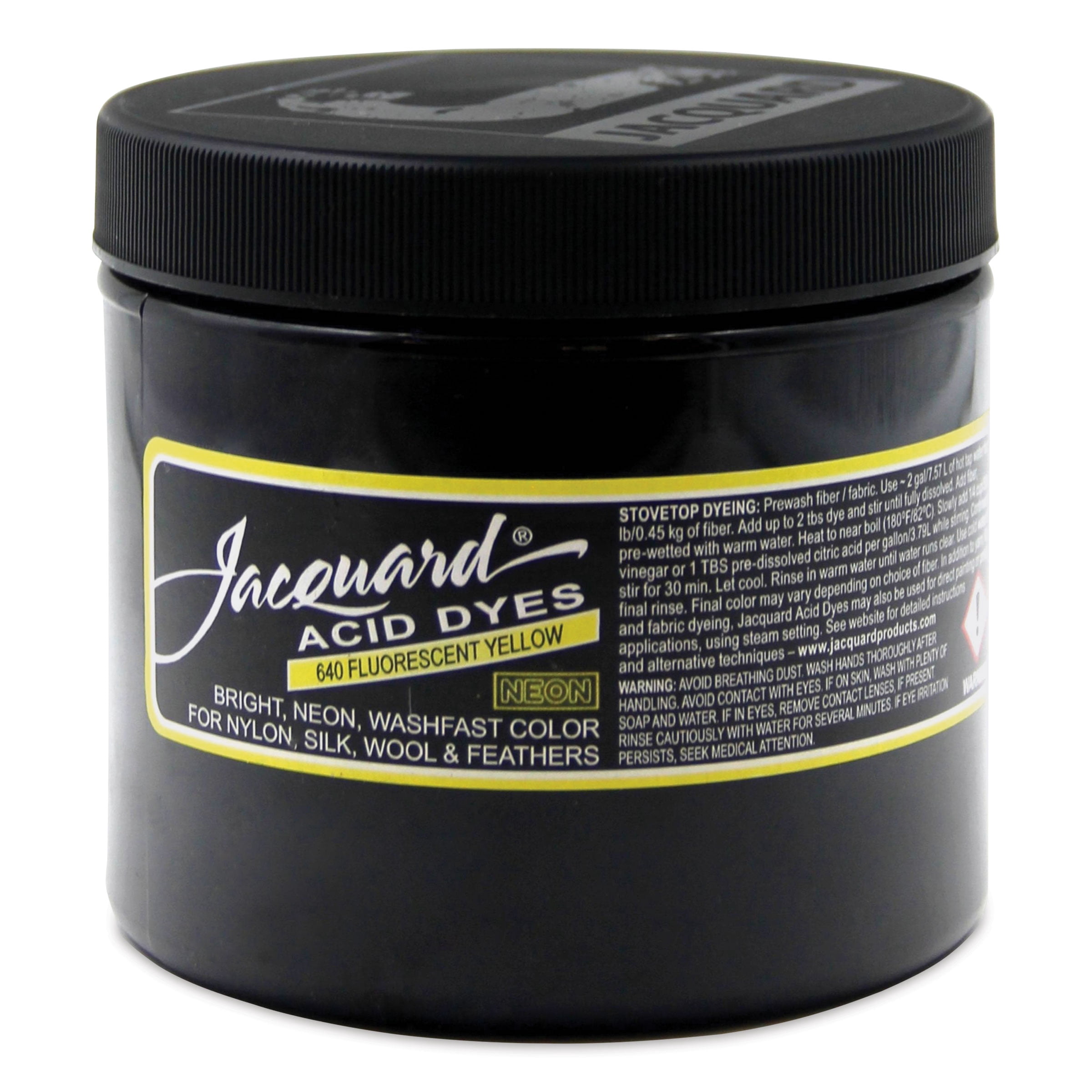 Jacquard Acid Dye - Fluorescent Yellow, 8 oz - Walmart.com