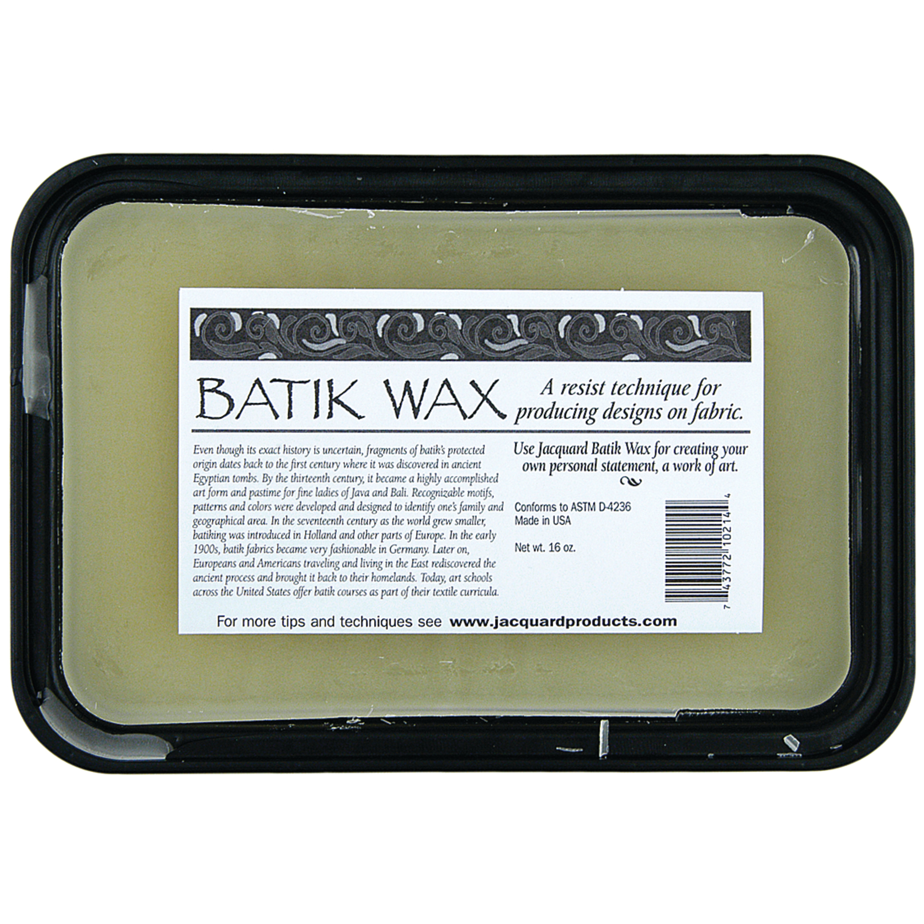 Jacquard Batik Wax, 1 lb. Bag - Walmart.com