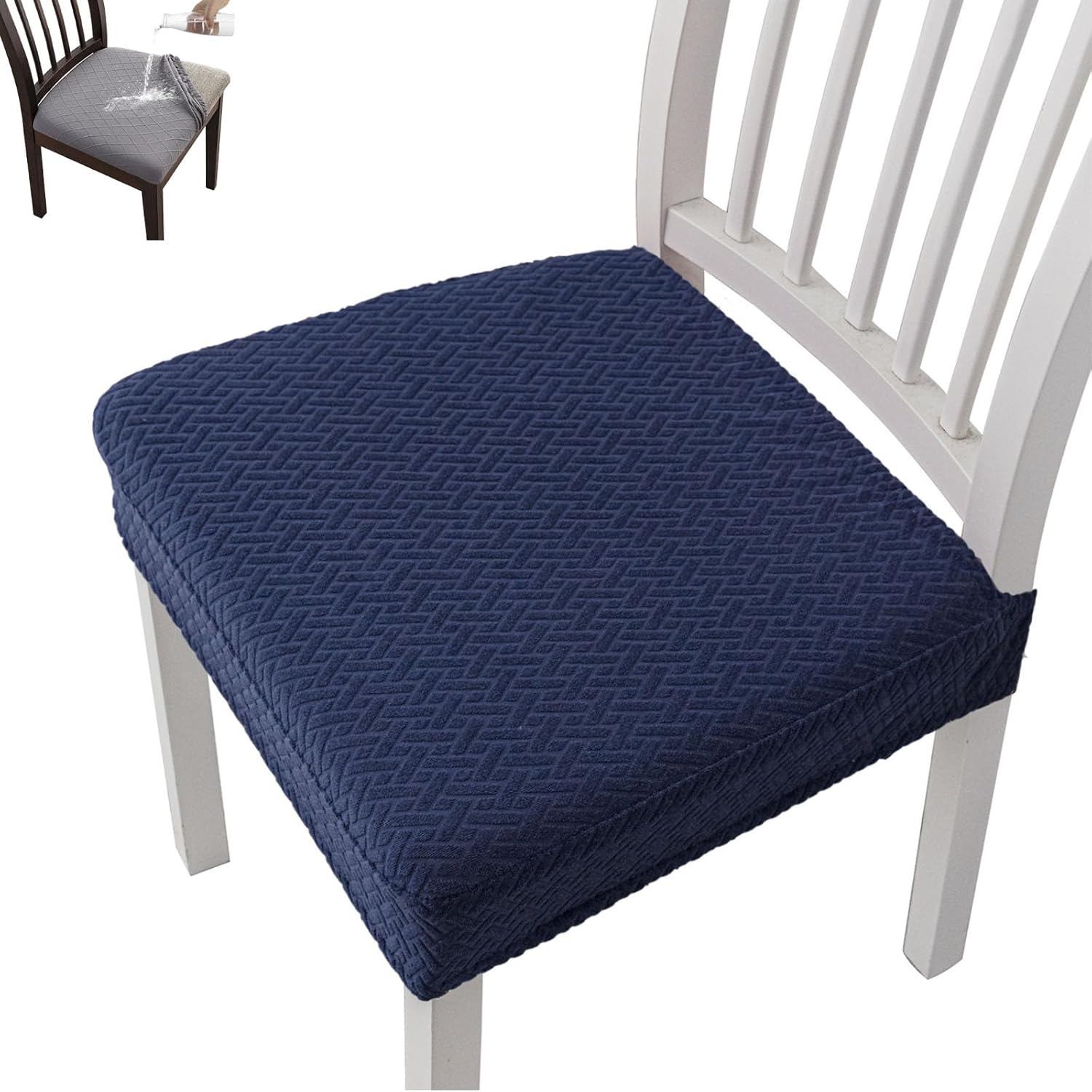 Jacquard Chair Seat Cover, 2025 New Waterproof Jacquard Chair Covers ...