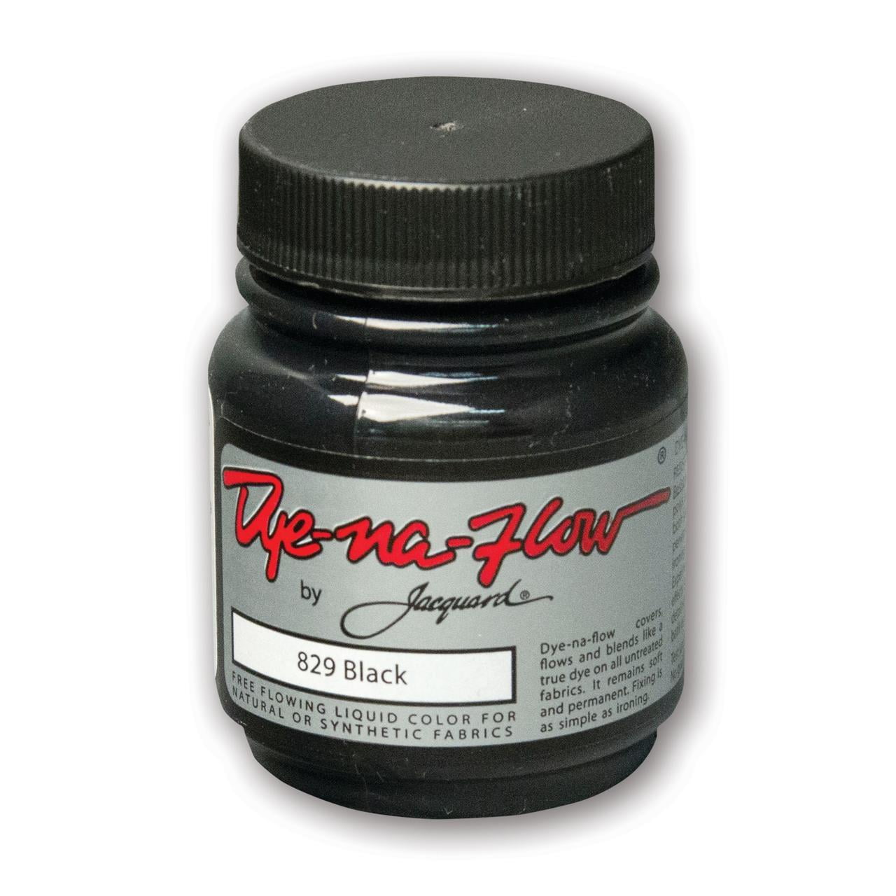 Jacquard Dye-Na-Flow Color, 2.25 oz., Black - Walmart.com