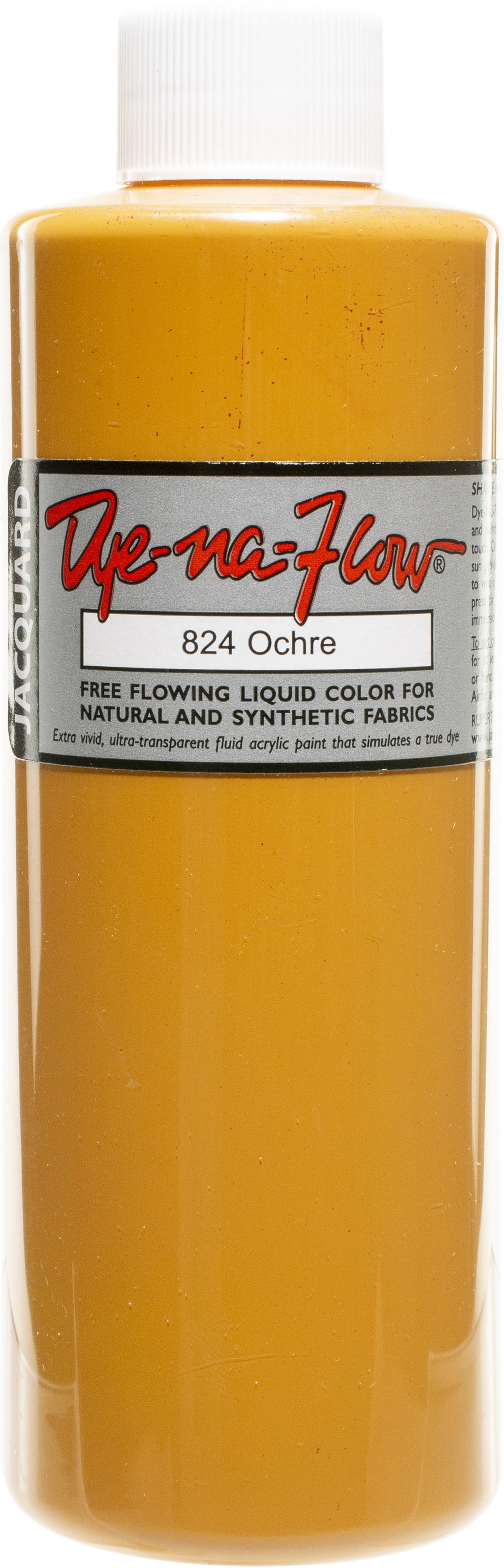 Jacquard Dye-Na-Flow Liquid Color 8oz-Ochre - Walmart.com