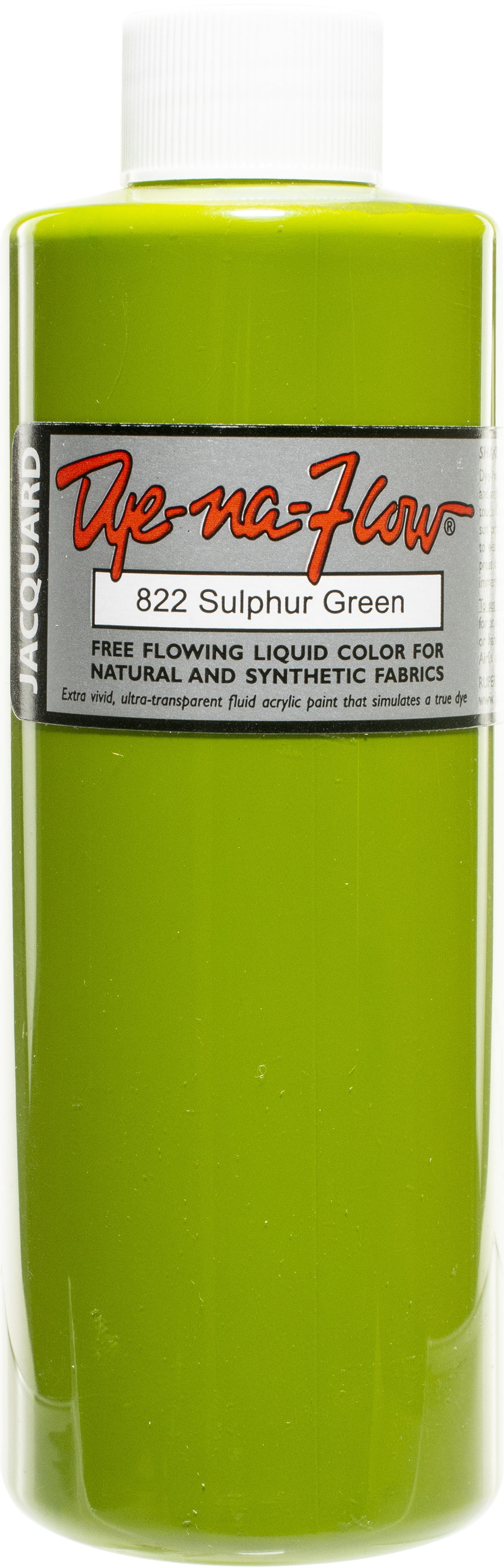 Jacquard Dye-Na-Flow Liquid Color 8oz-Sulphur Green - Walmart.com