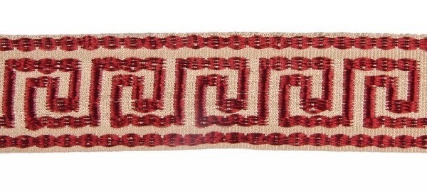 Jacquard Greek Key Trim Tape by the Yard - HT-601 Collection - Walmart.com
